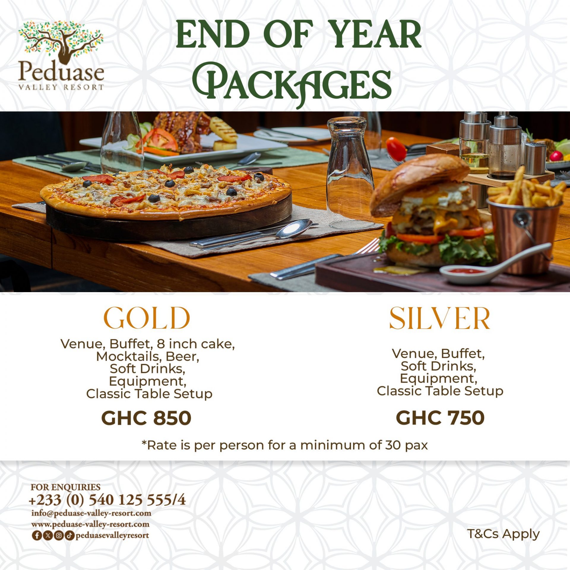 Promotions & Offers - Peduase Valley Resort